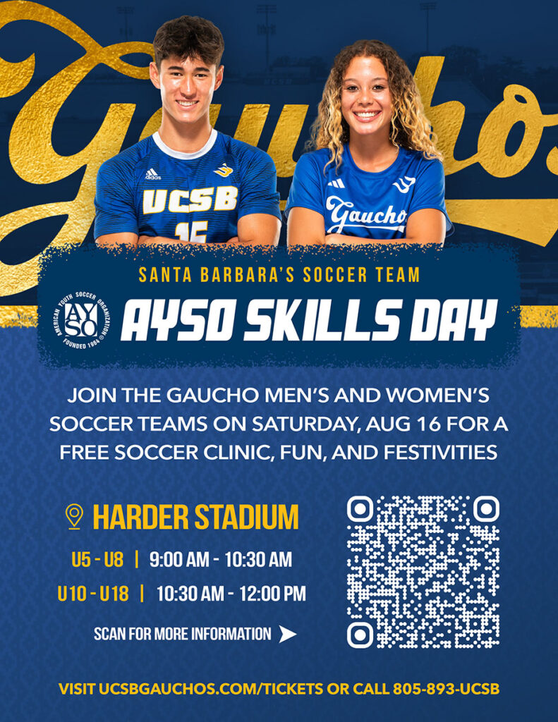 Santa Barbara Youth Soccer AYSO Region 122, Montecito, Goleta